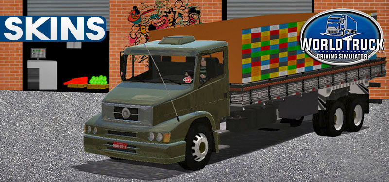 Skins Mercedes Benz 1620 Esitlo Verdureiro | Rodrigo Games